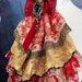 Red Gold Lace Jabot, 18th Century Men's Fashion, Rococo Men's Costume ...