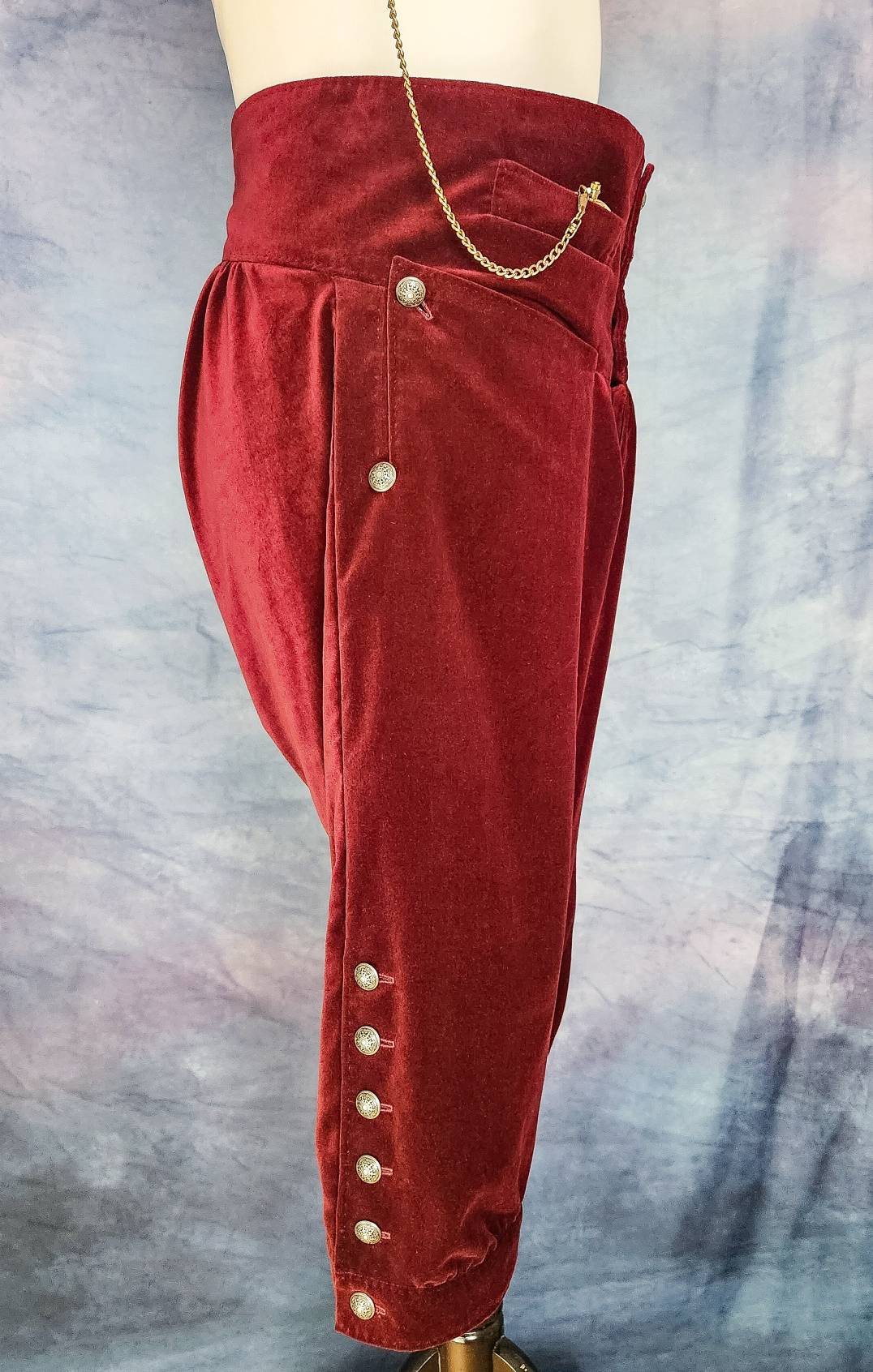 18th Century French Fly Breeches, Men's Costume, Rococo, Men's Breeches ...