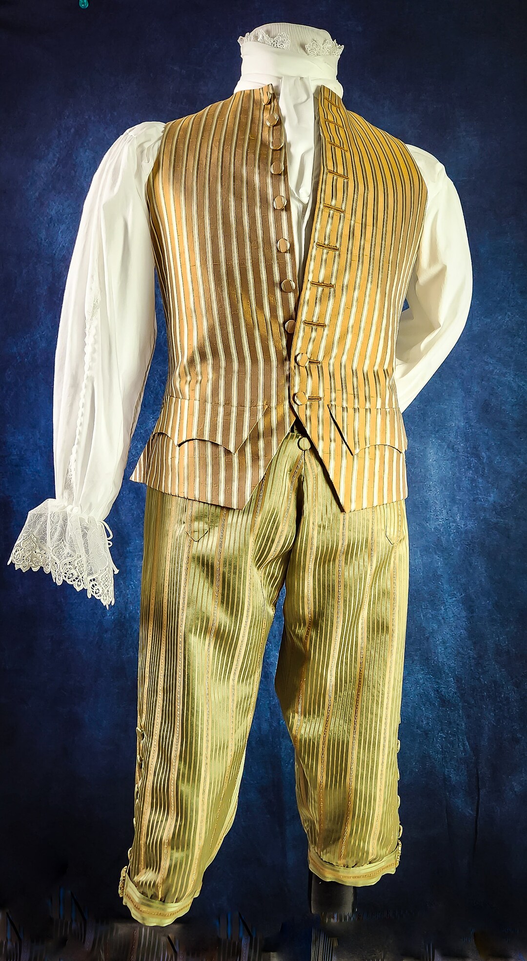 18th Century Front Fall Breeches, Men's Costume, Rococo, Men's Breeches ...