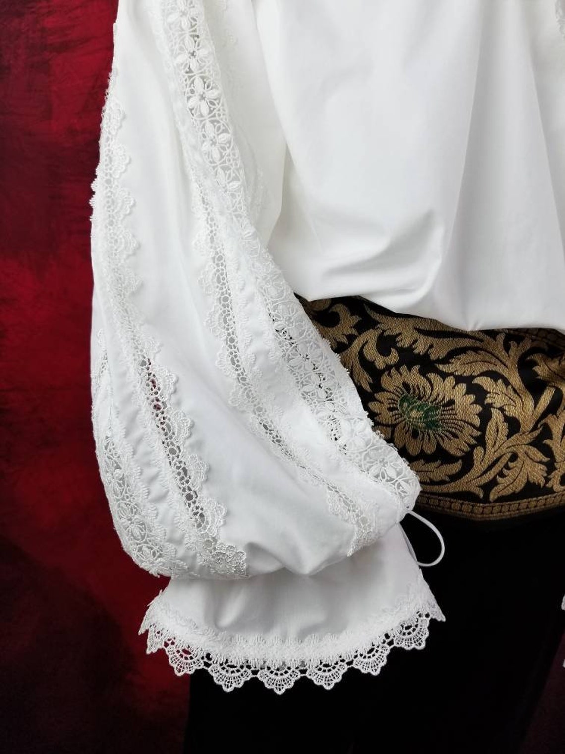 18th Century Clothing Men's Shirtmen's White Shirt - Etsy