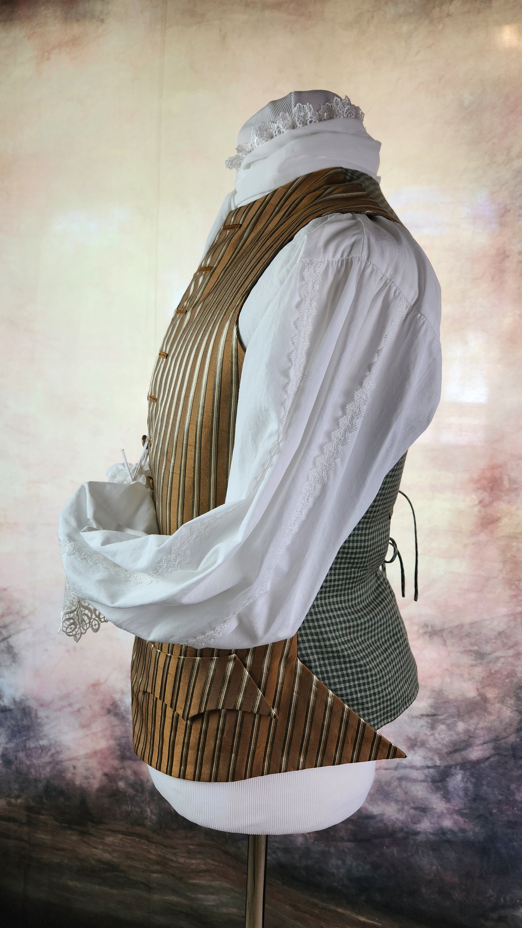 18th Century Men's Vest, 18th Century Men's Costume, Men's Rococo Vest ...