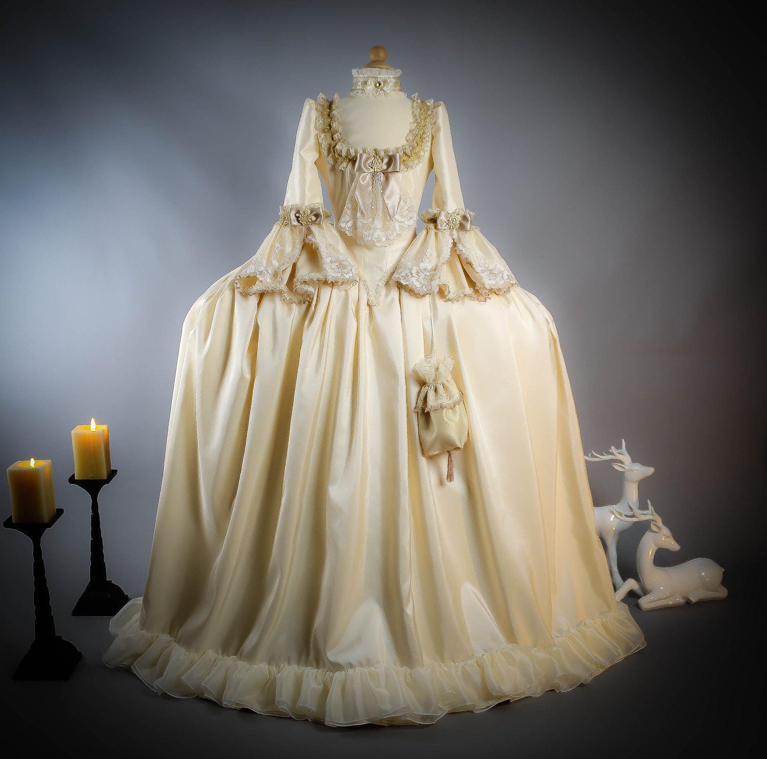 Marie Antoinette Dress Historical Wedding Dress 18th Century Dress