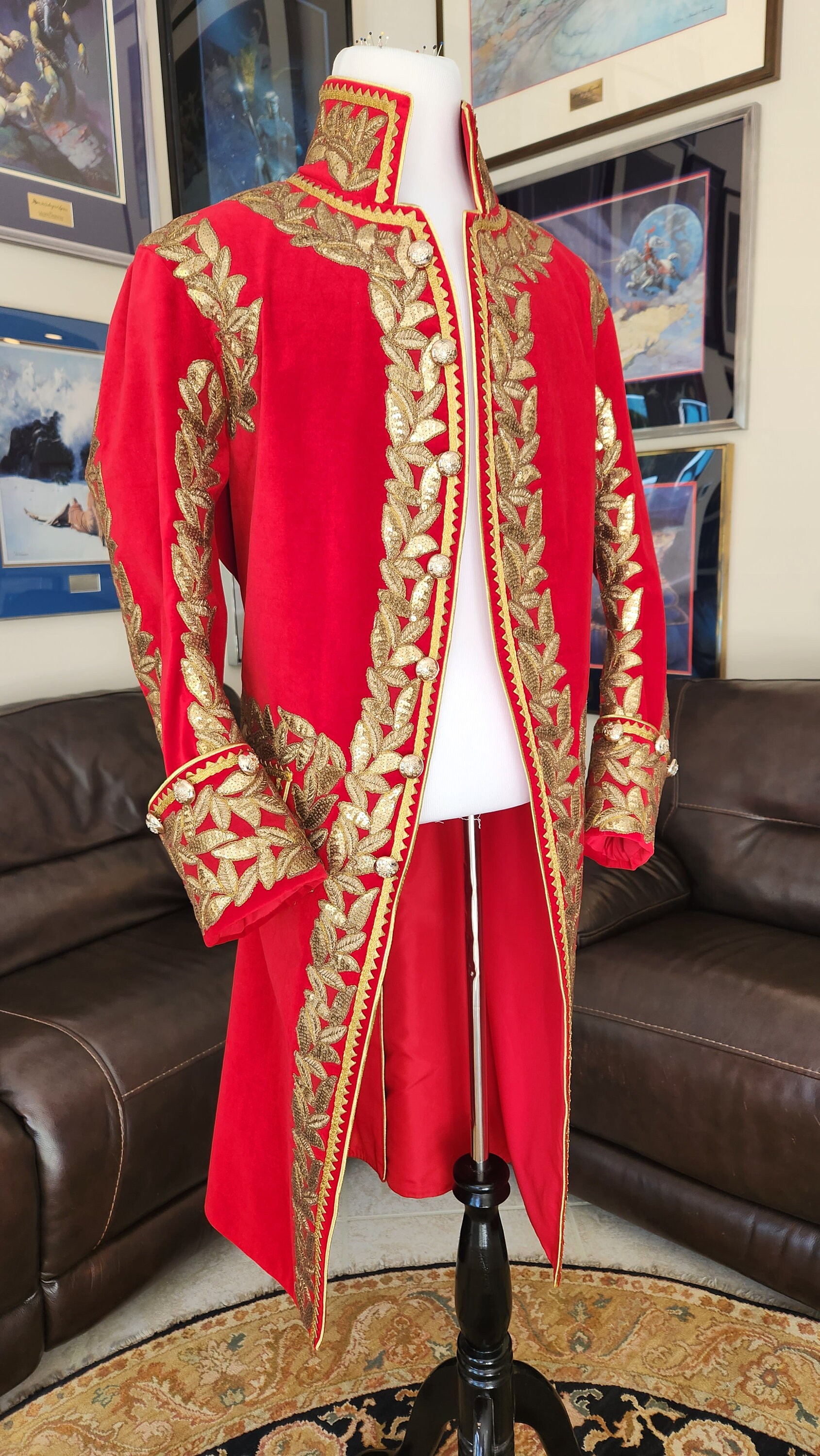 Diplomatic Uniform Rococo Costume 18th Century Frock - Etsy