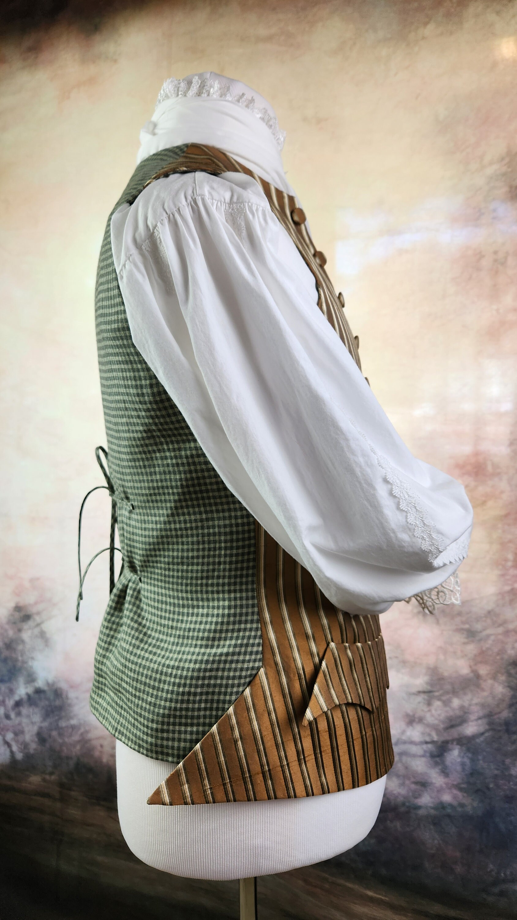 18th Century Men's Vest, 18th Century Men's Costume, Men's Rococo Vest ...