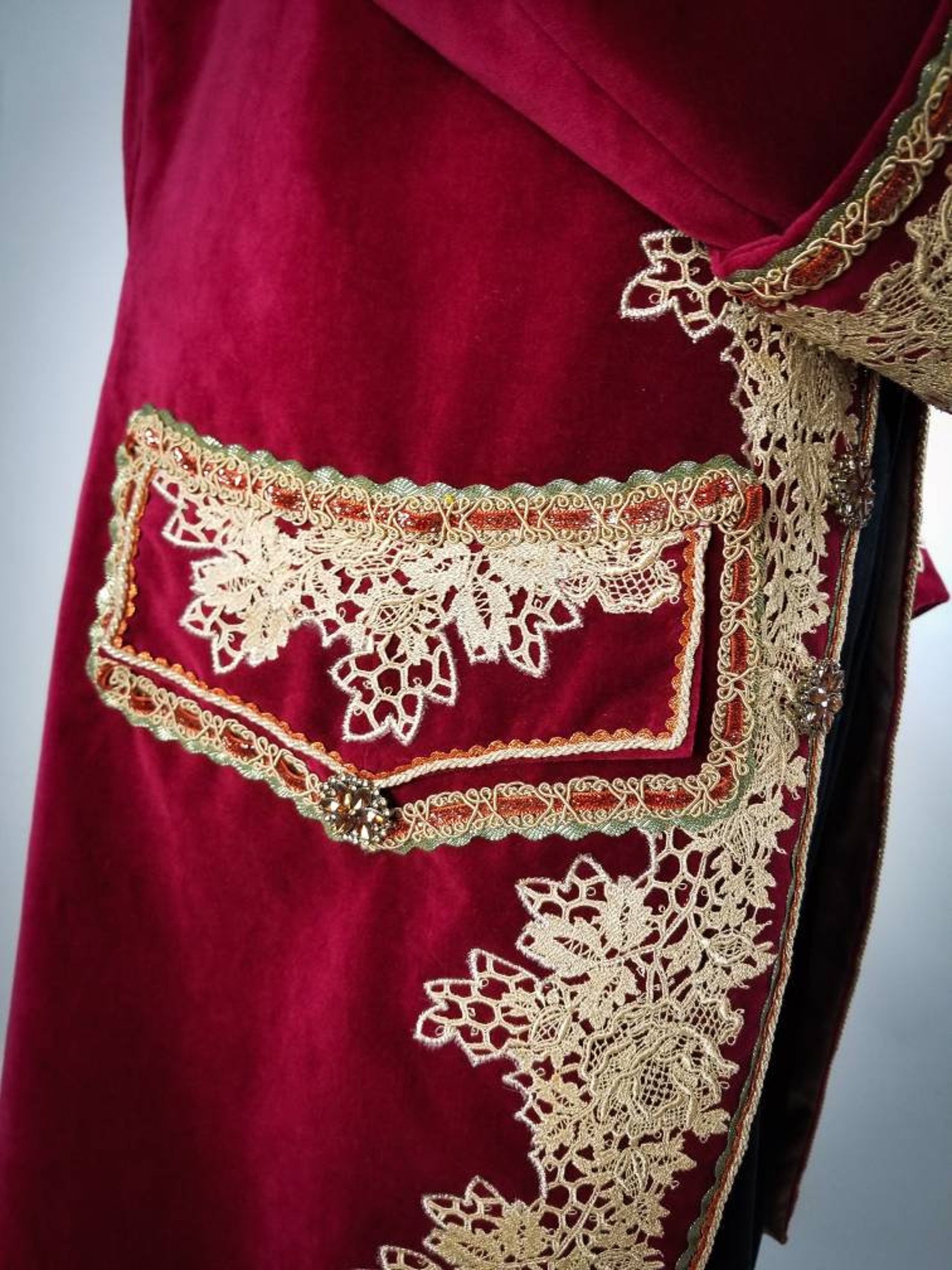 Rococo Costume, 18th Century Men's Coat,18th Century Men's Costume, Men ...