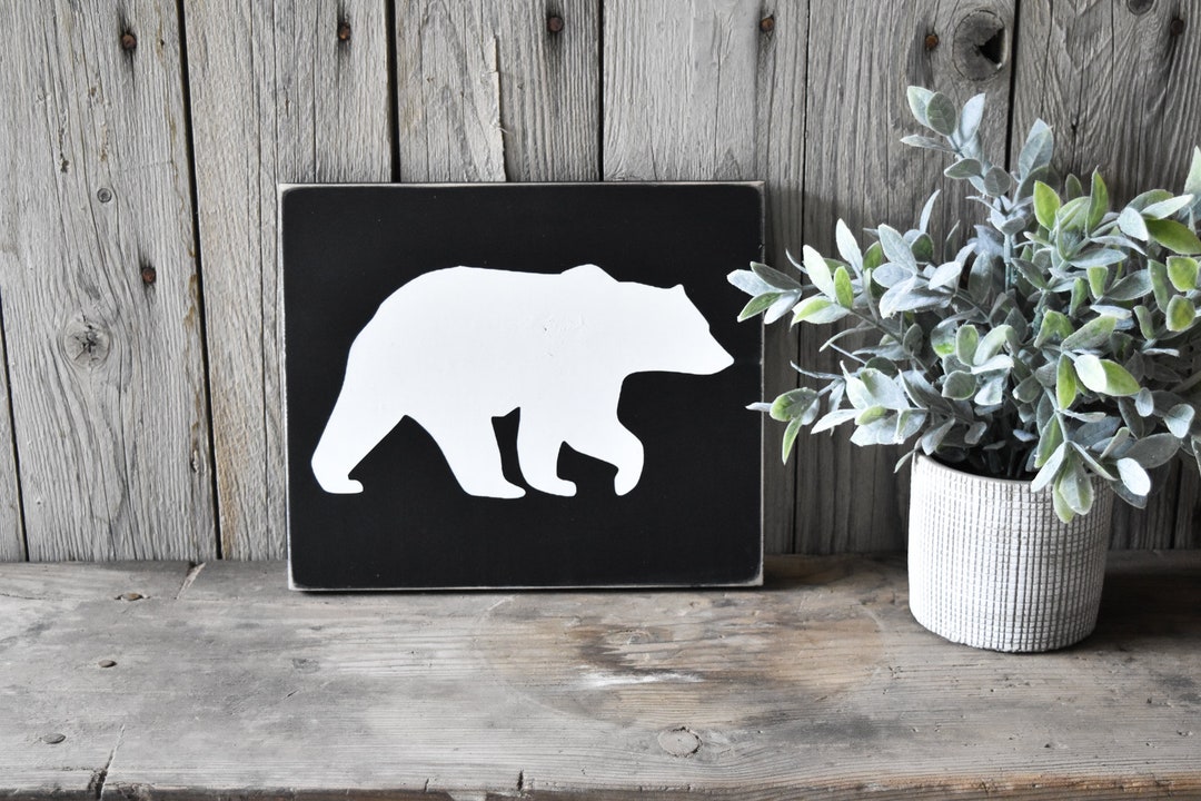 Single Piece Forest Animals - Forest Animal Signs - Wood Signs - Cabin ...