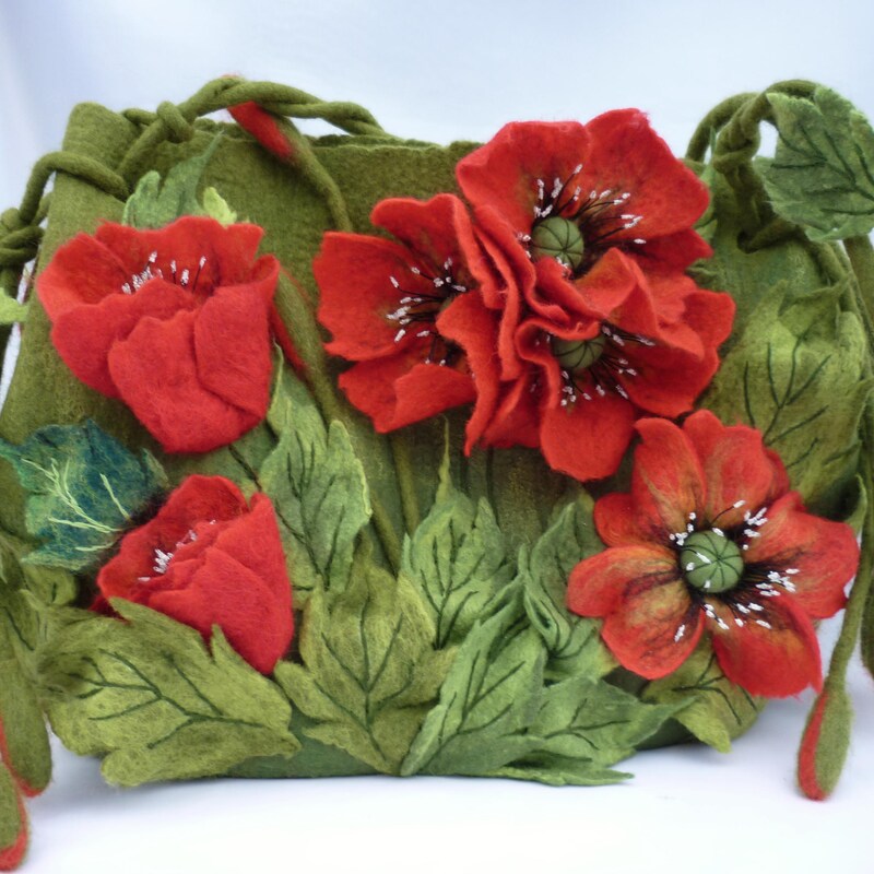 Poppy and Peony Bag - Etsy Canada