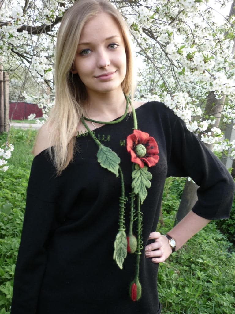 Natural Materials Handmade Necklace Anniversary Gifts Handcrafted ...