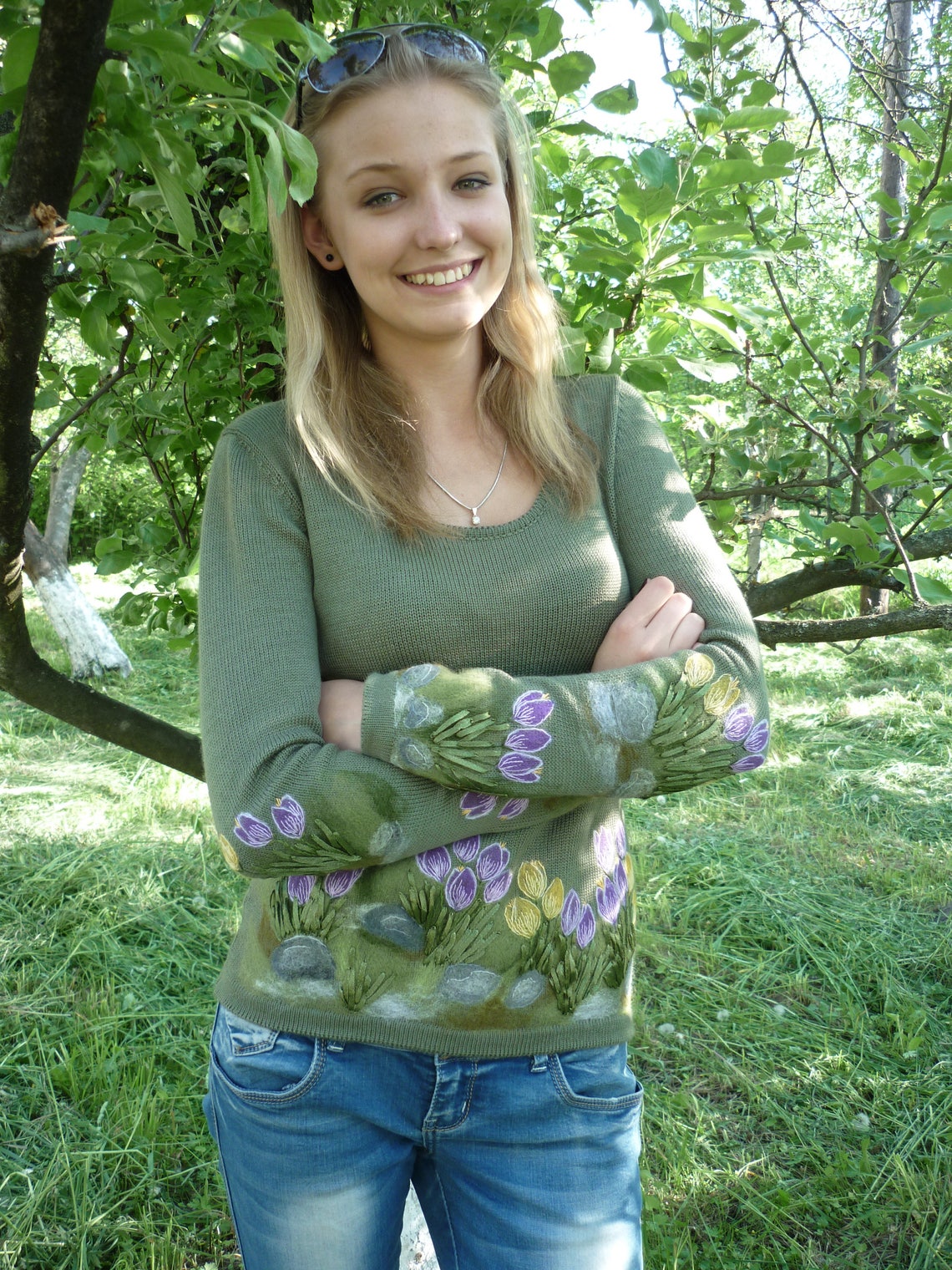 Handcrafted Clothing Mother of the Bride Knitted Blouse | Etsy