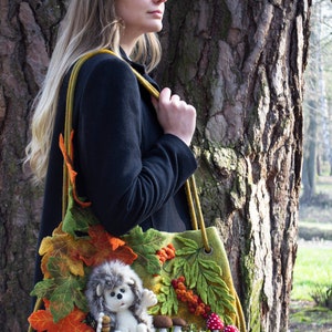 Valentine's Day Shoulder Bag Hedgehog Gift for Wife Baby Hedgehogs ...