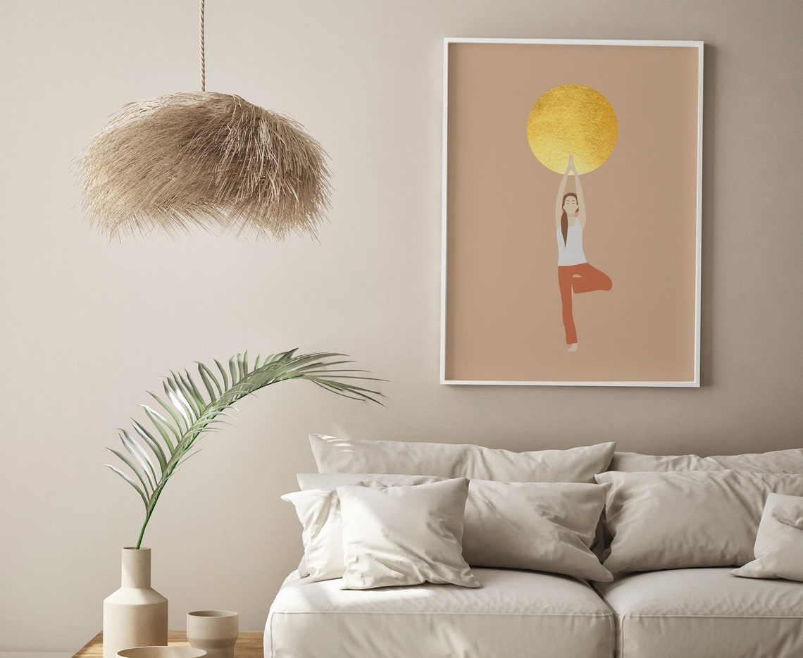 Sun Salutation Poster | Printable Poster - Etsy Canada