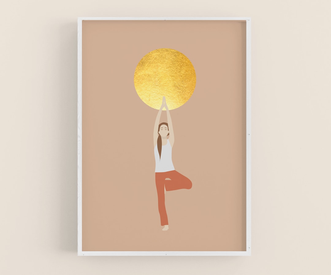 Sun Salutation Poster | Printable Poster - Etsy Canada