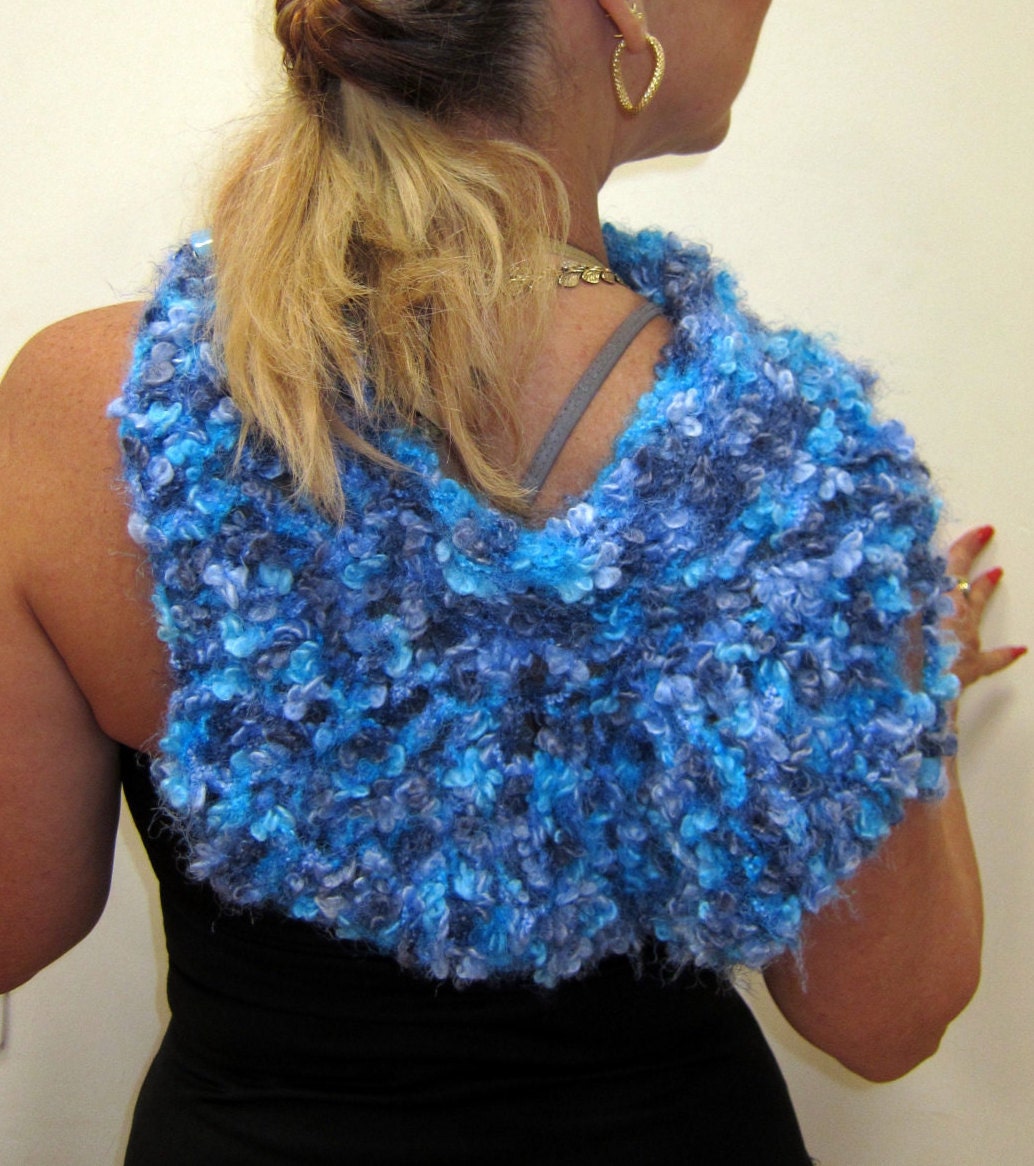 Zoom-wear Cowl Neck Warmer Chic Jeans Wrap Soft/warm Boho Chic Mohair ...