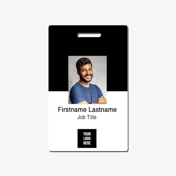 Plastic Employee Id Badge - Etsy