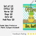 Pineapple Theme Classroom Hall Passes for Teachers, Personalized, Set ...