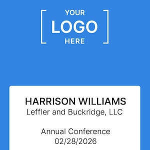 Customized Exhibitor ID Badge - Event Access Pass - Etsy