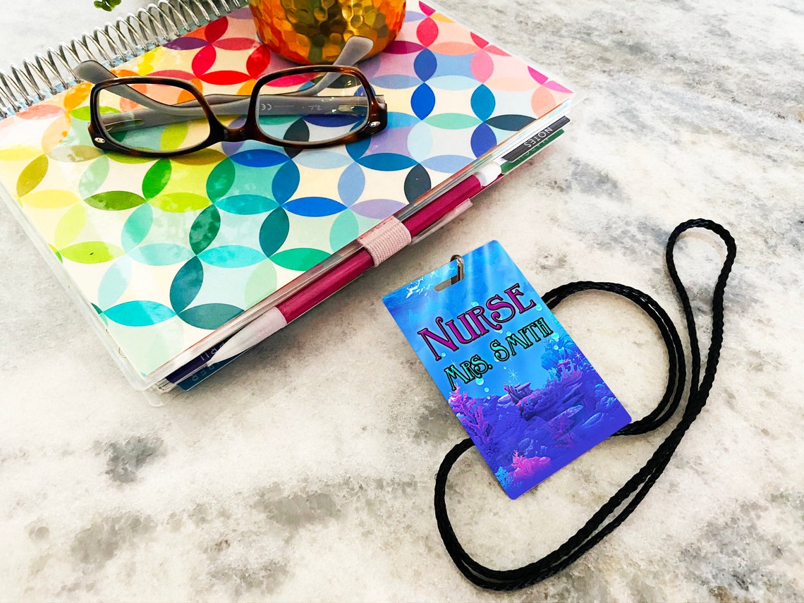 Ocean Theme Classroom Hall Passes for Teachers Personalized - Etsy