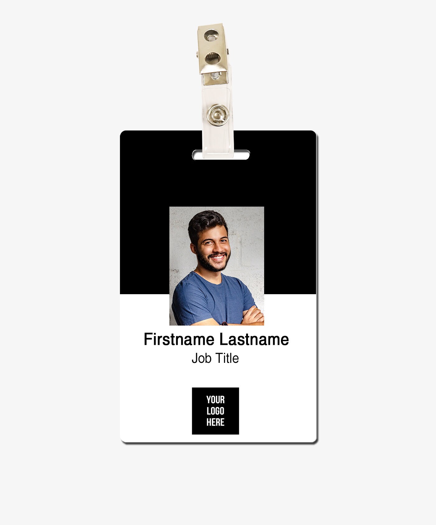 Custom ID Badge Design Your Own Id Card Plastic Badge - Etsy Australia