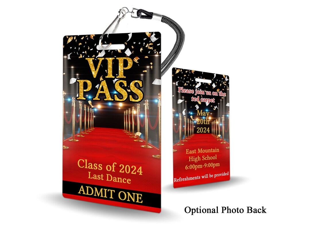 Red Carpet VIP Invitation PLASTIC Red Carpet, Red Carpet Invitation ...