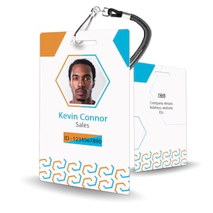 Custom Office Badge - Corporate Badge, Office ID, Professional ID ...