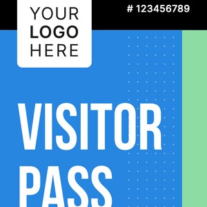 Custom Conference ID Badge - Professional Event Attendee Access Pass - Etsy