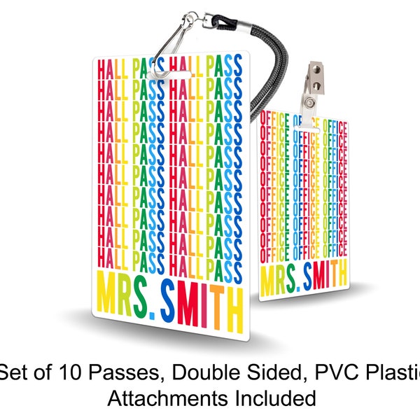 Teacher Hall Pass Svg - Etsy