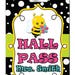 Bee Theme Classroom Hall Passes for Teachers Personalized - Etsy