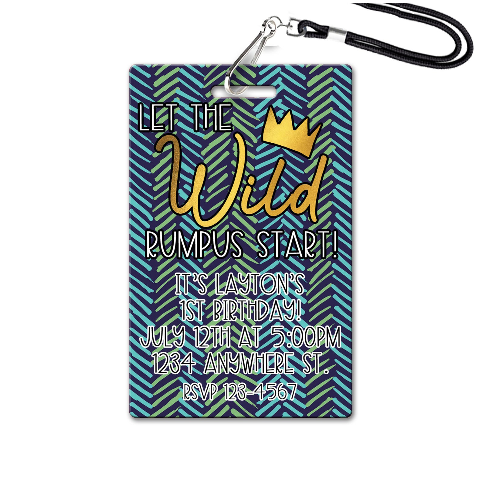 Wild Rumpus Birthday Invitation PLASTIC Wild Rumpus Birthday - Etsy