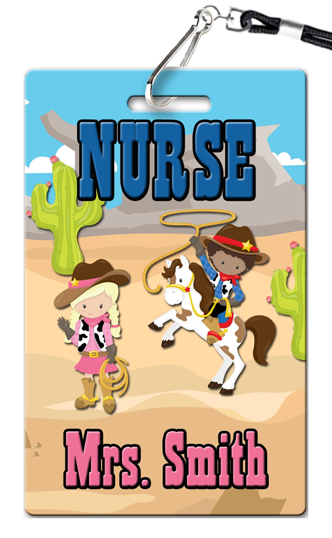 Cowboy Theme Classroom Hall Passes for Teachers Personalized - Etsy