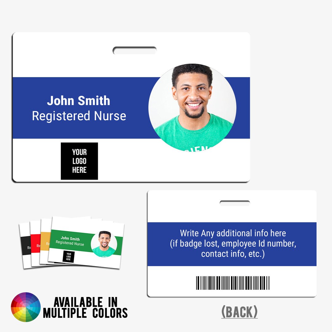 Clean Design Office Badge office badge, clean badge, design badge, ID ...