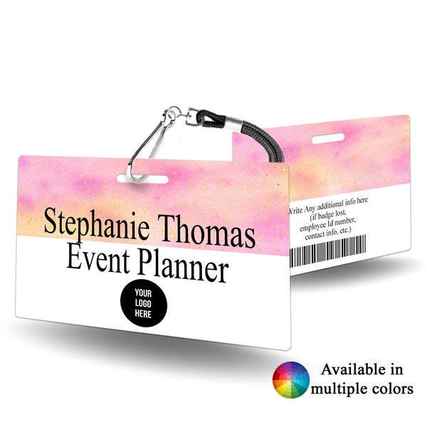 Pretty Id Badge - Etsy