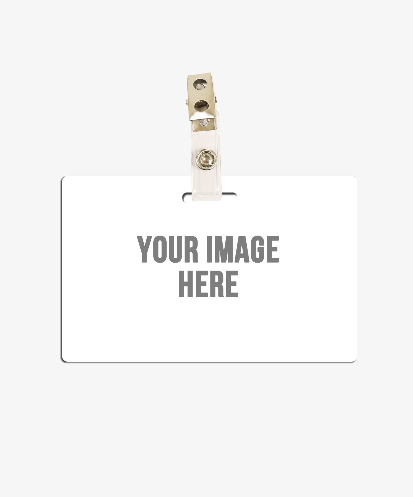 Upload Your Own Design Custom ID Badge Design Your Own Id | Etsy