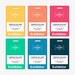 Customized Exhibitor ID Badge - Event Access Pass - Etsy