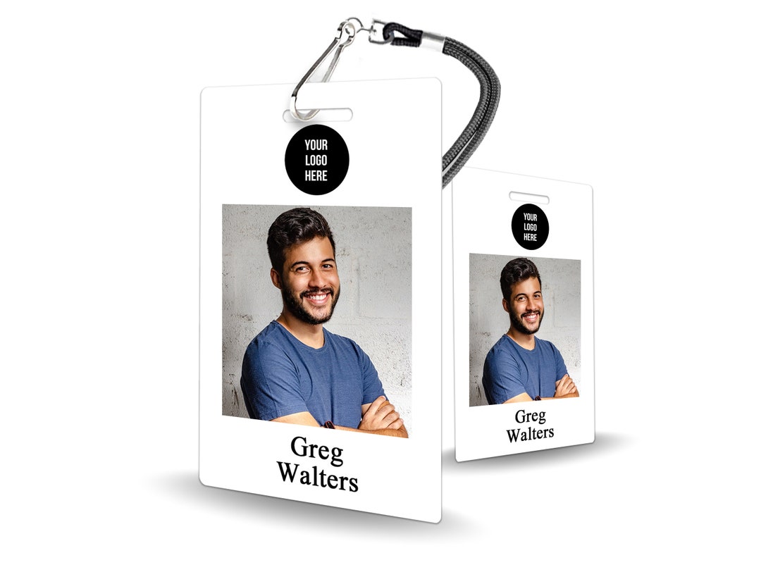 Basic Office Badge - Office Badge, Identification Card, Employee Badge ...