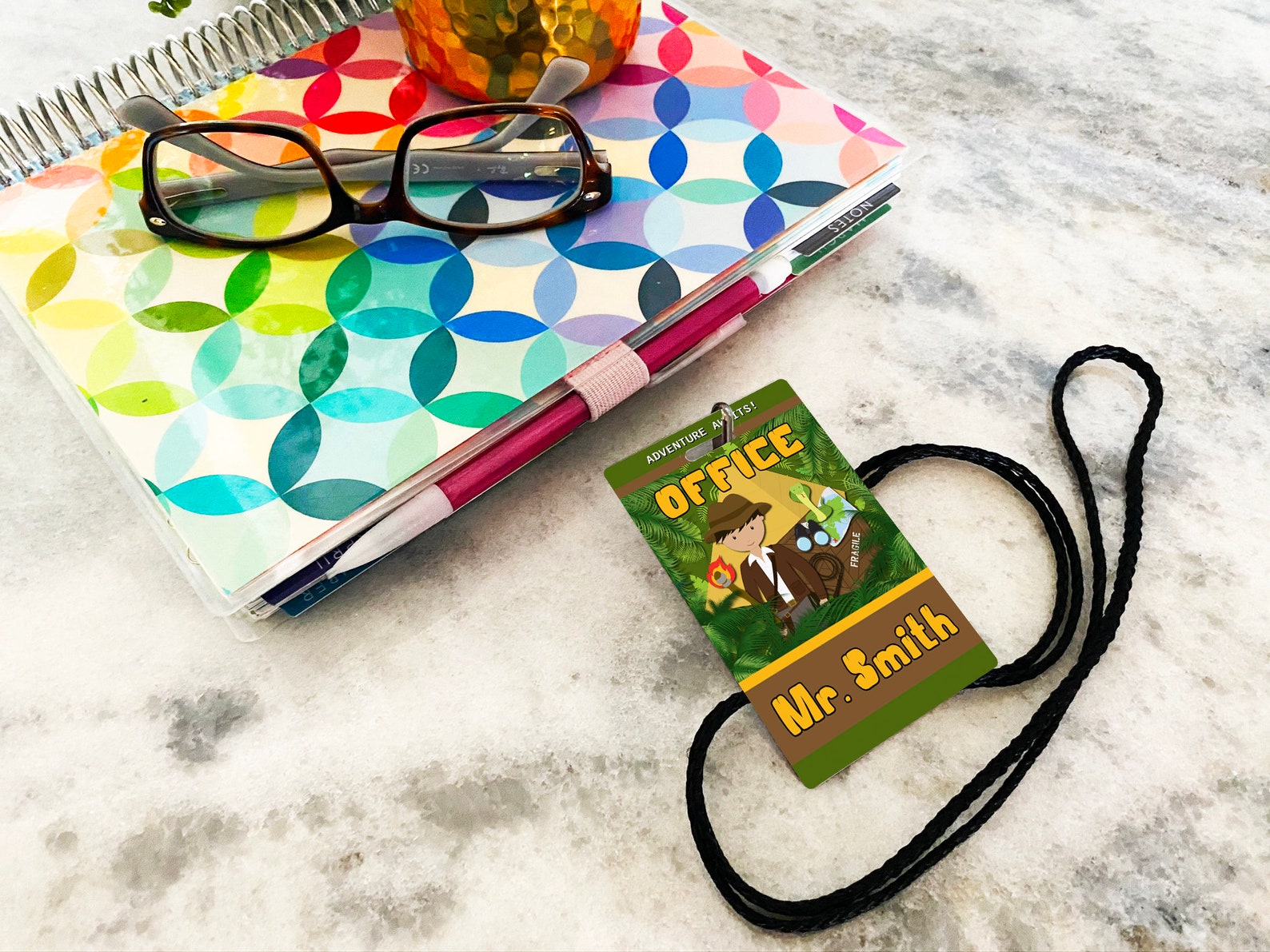 Jungle Theme Classroom Hall Passes for Teachers, Personalized, Set of ...