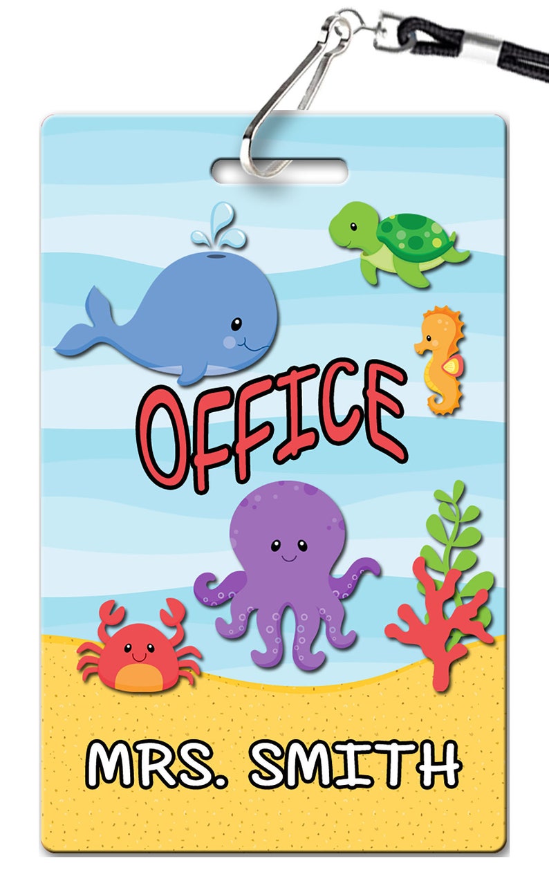 Under the Sea Theme Classroom Hall Passes for Teachers - Etsy