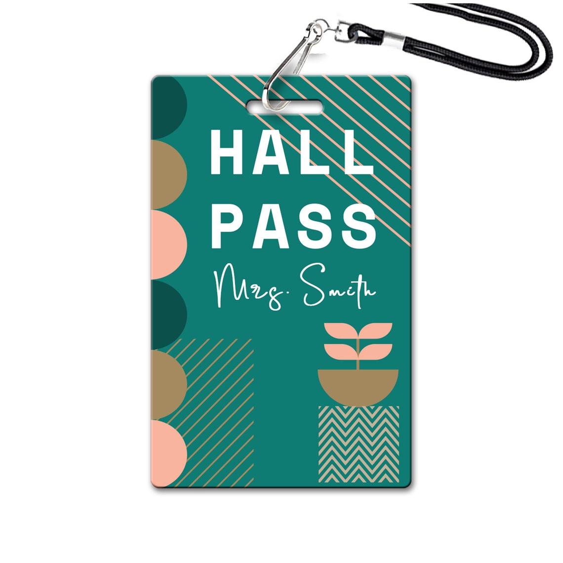 Urban Oasis Theme Classroom Hall Passes for Teachers - Etsy