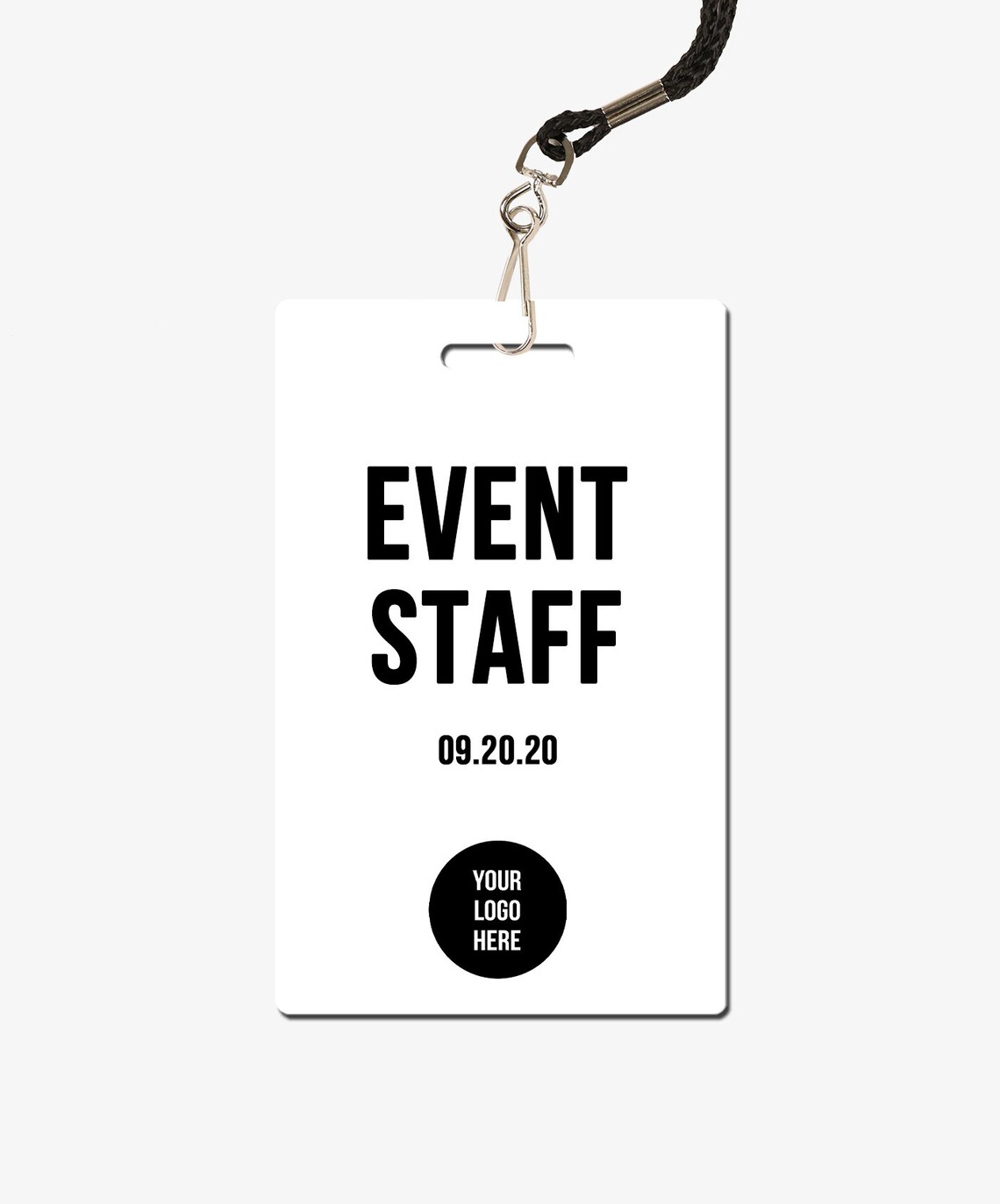 Staff Badge for Conference or Event - Conference Badge, Event Staff ID ...
