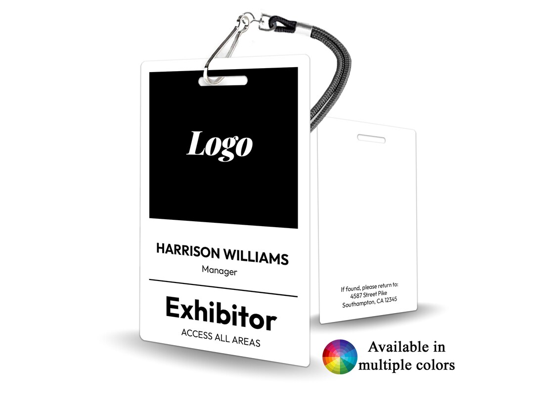 Custom Vendor Badge - Personalized Design - Etsy