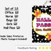 Black Dots Theme Classroom Hall Passes for Teachers, Personalized, Set ...