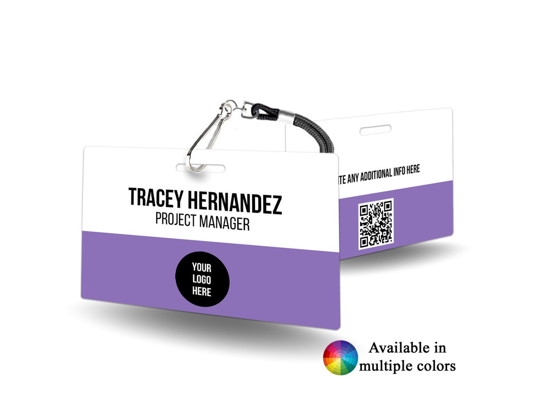 Generic Custom Office Badge - Office Badge, Custom ID, Personalized ...