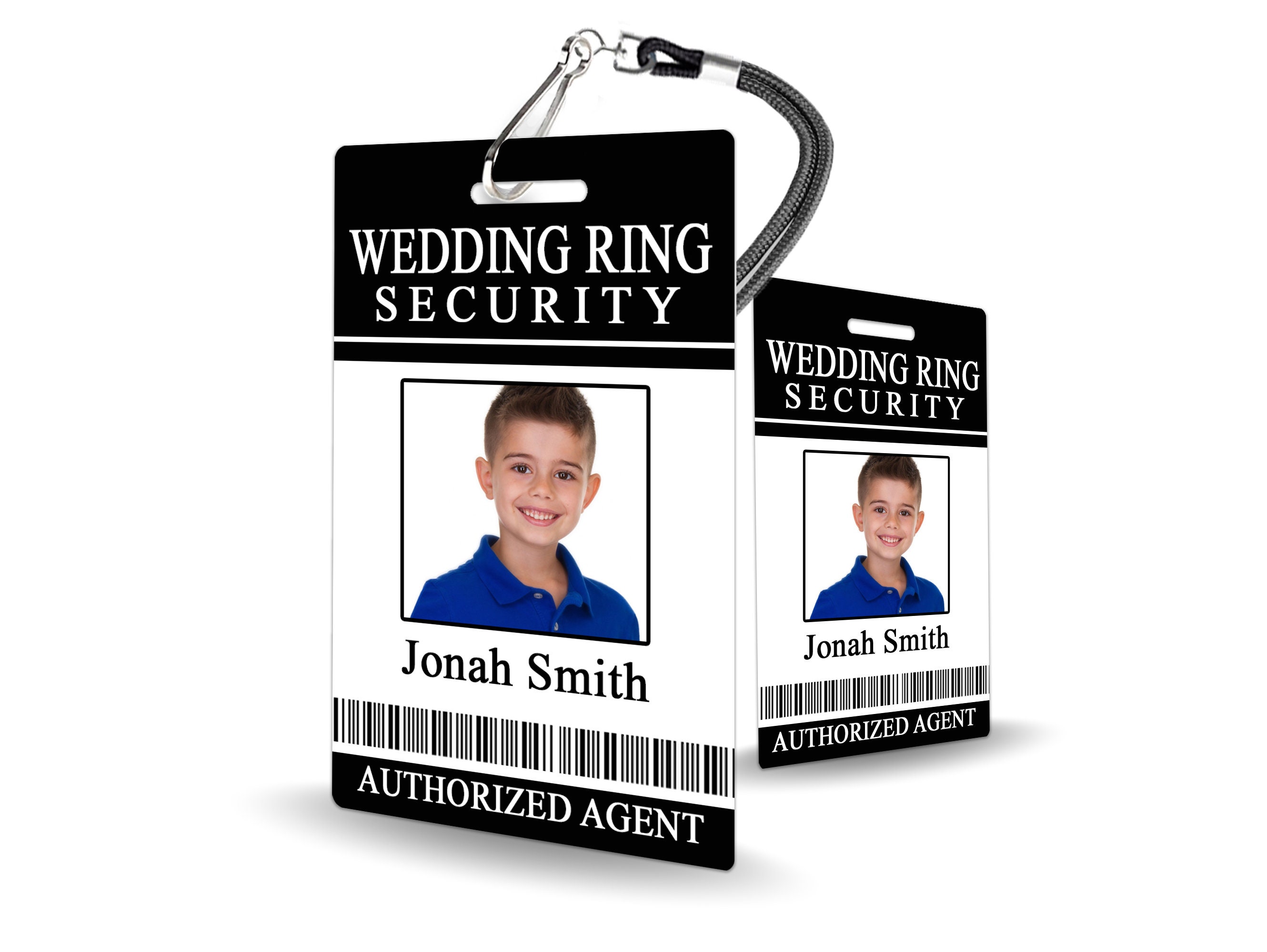 Security Name Badge Template