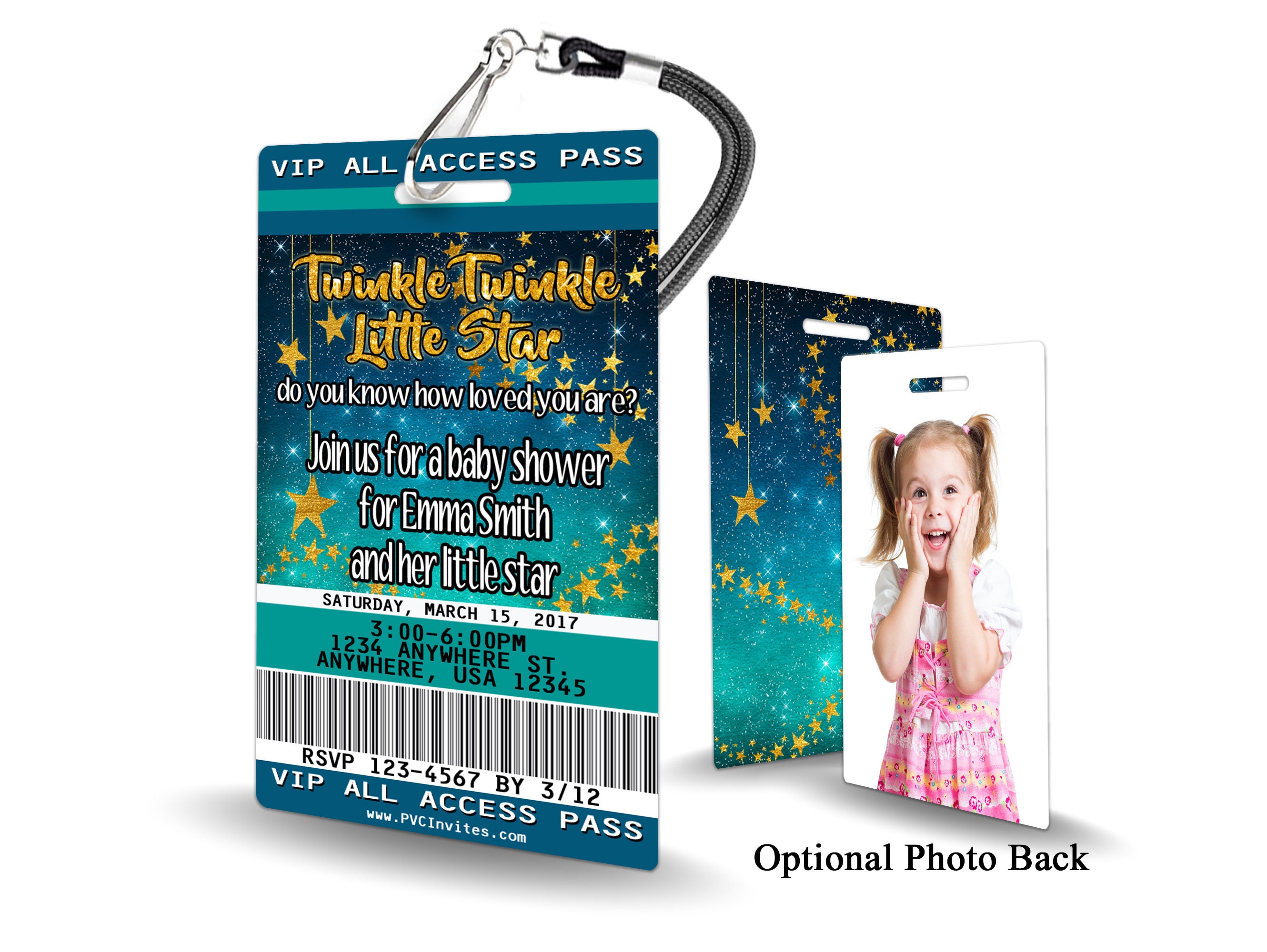 Stars Birthday Invitation PLASTIC Stars Birthday, Stars Birthday ...