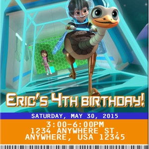 Miles From Tomorrowland Invitation PLASTIC Miles From Tomorrowland ...