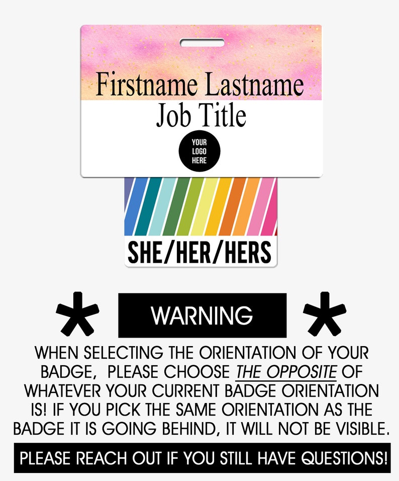 Pronouns Badge Buddy, Pronoun Id Card, Gender Awareness Badge ...
