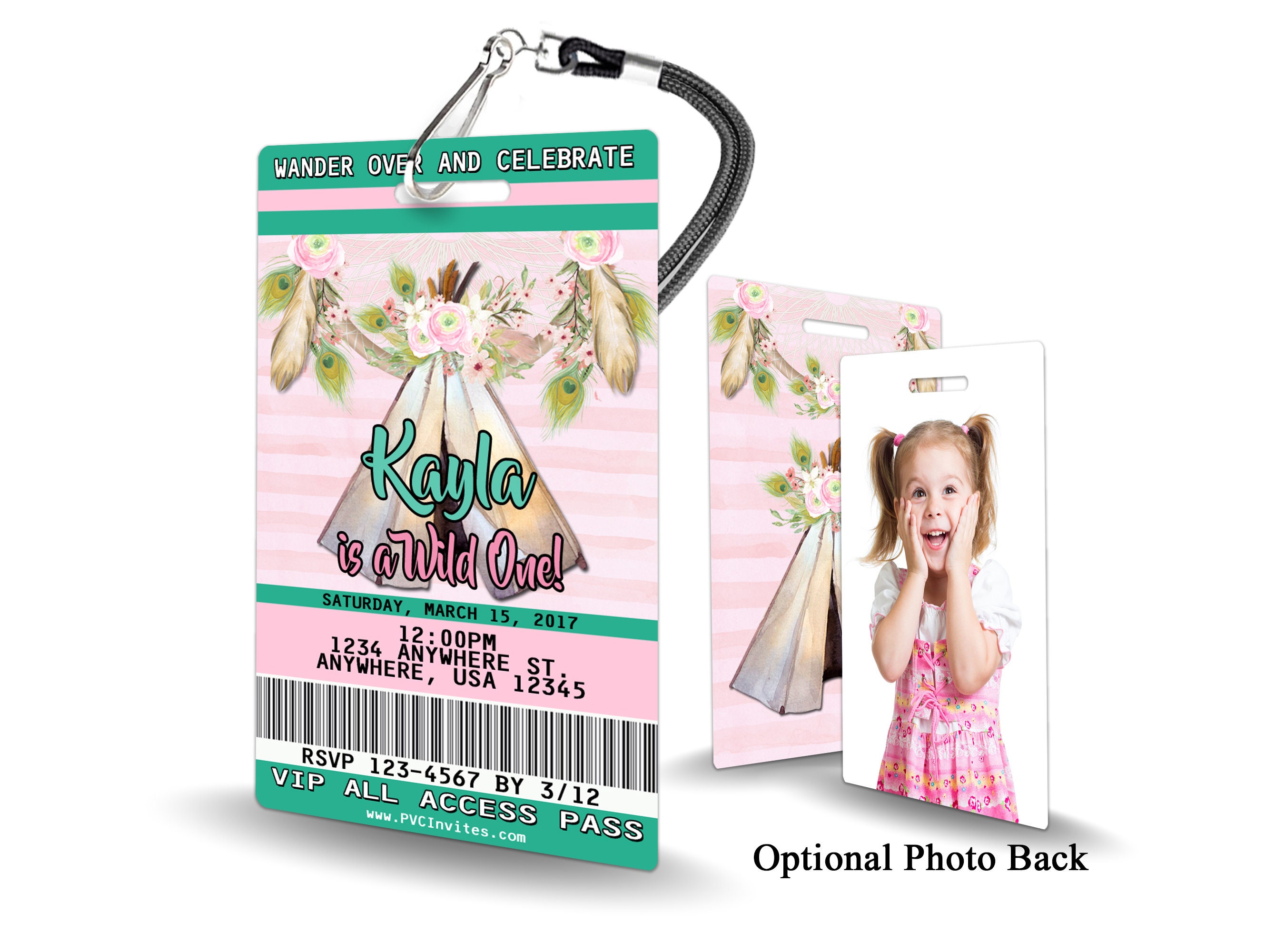 Tee Pee Birthday Invitation PLASTIC Tee Pee Birthday, Tee Pee Birthday ...