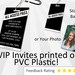 All Access Pass Birthday Invitation PLASTIC All Access Pass Birthday ...