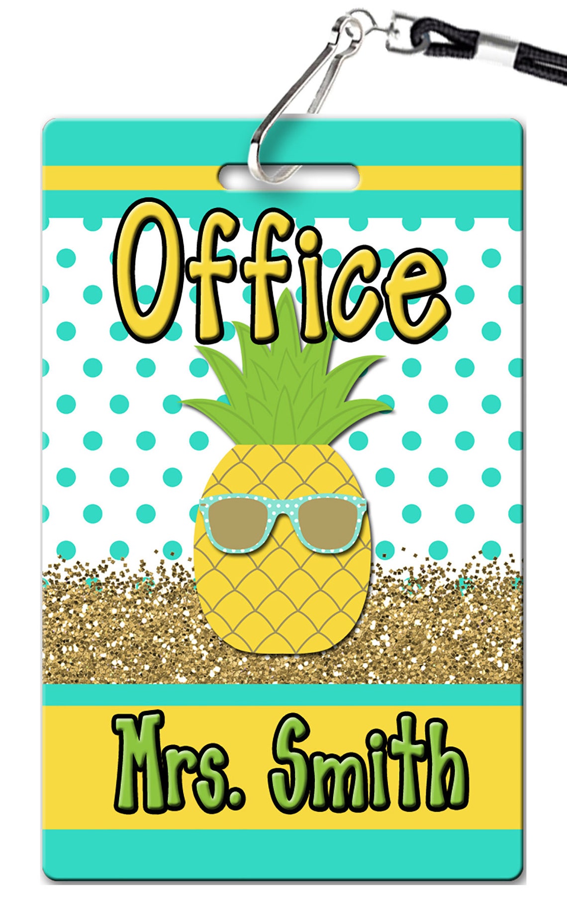 Pineapple Theme Classroom Hall Passes for Teachers | Etsy