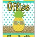 Pineapple Theme Classroom Hall Passes for Teachers, Personalized, Set ...