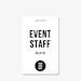 Staff Badge for Conference or Event Conference Badge, Event Staff ID ...